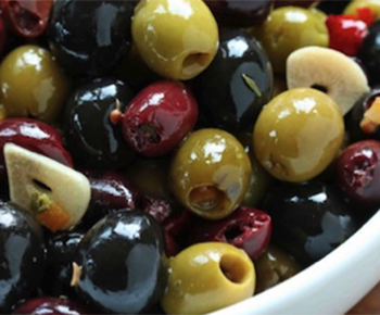Four Olive Mix in Brine and Four Olive Mix Marinated - Divine Providore