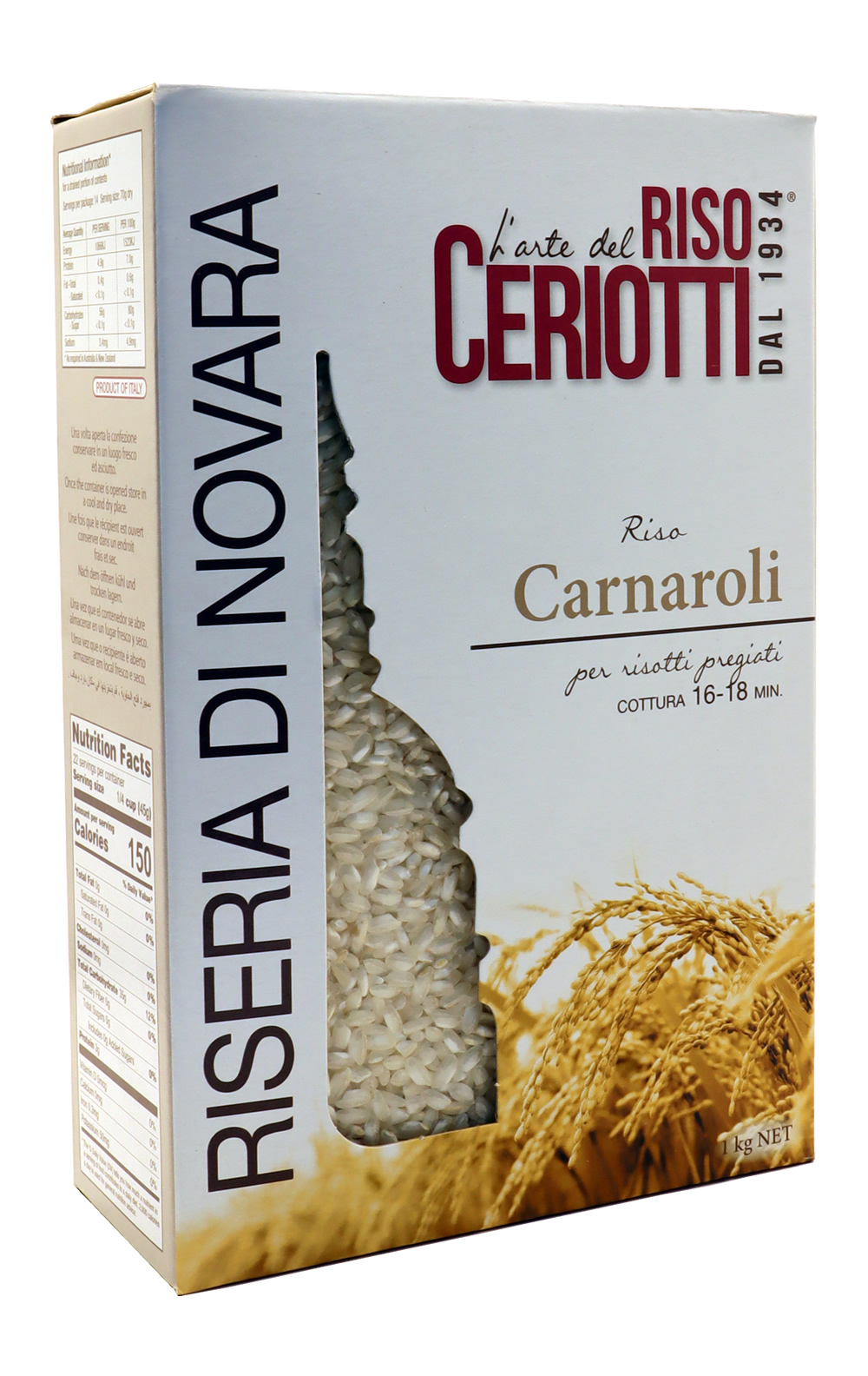 Italian Rice Martinotti - Carnaroli - Divine Providore